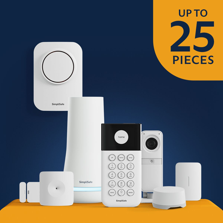 SimpliSafe® Indoor Security Kit Installation (up to 25 Pieces) – OnTech